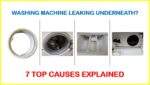 Washing Machine Leaking Underneath - 7 Top Causes