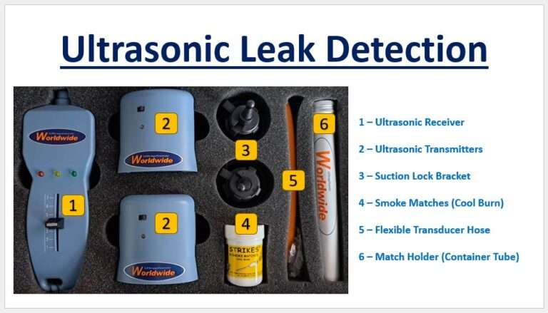Ultrasonic Leak Detection - Uses for Water Leaks
